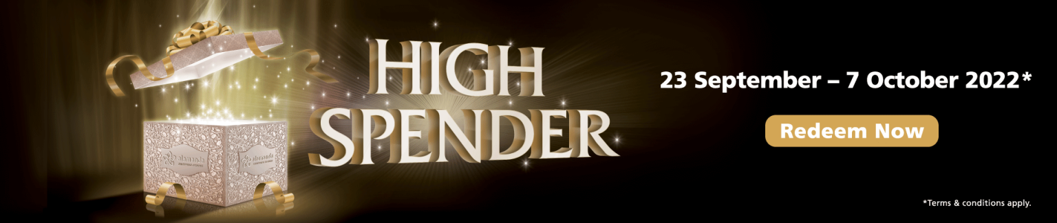 High Spender Campaign 2022 - Alamanda Shopping Centre