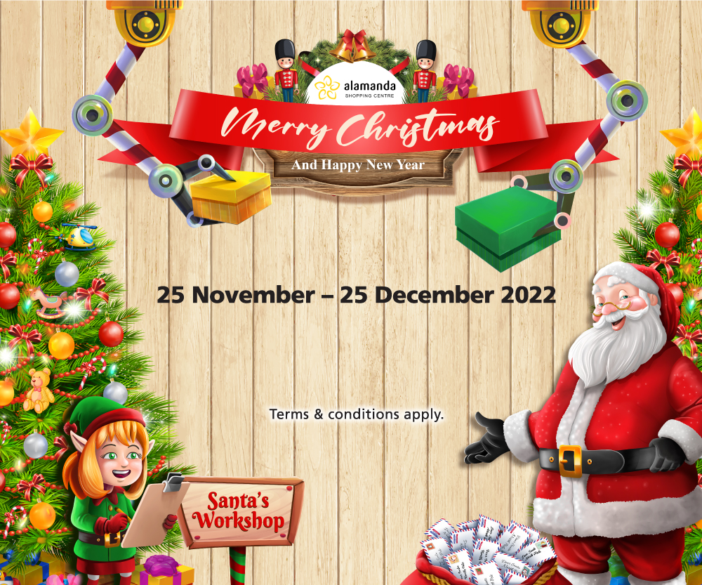 Christmas 2022 Campaign Terms & Conditions - Alamanda Shopping Centre