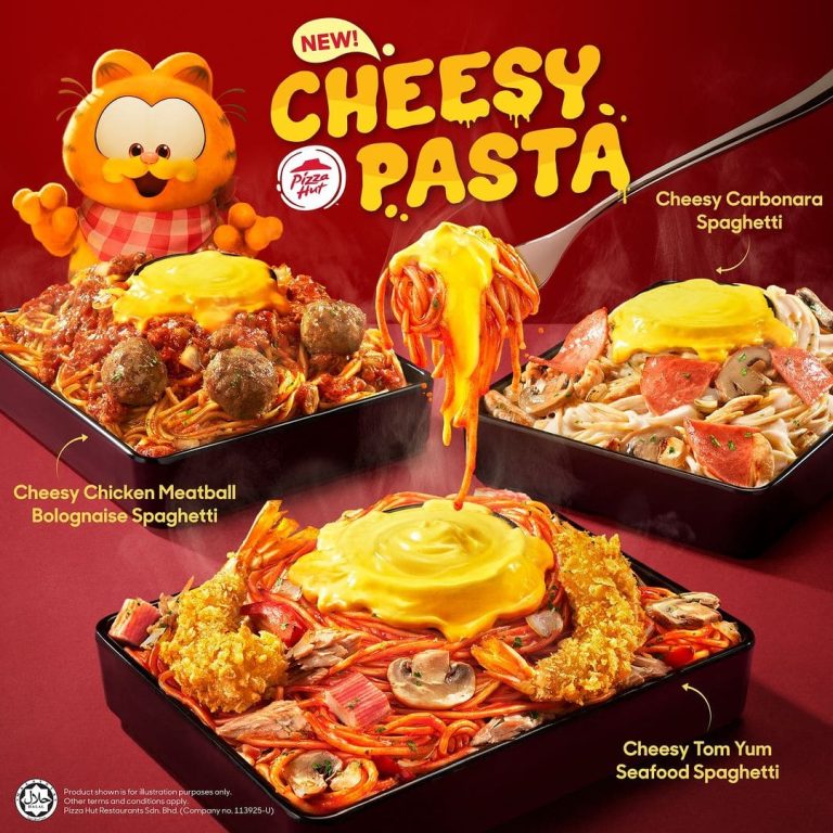 Garfield-Approved: The Garfield x Pizza Hut Cheesy Pasta Collab is Here ...